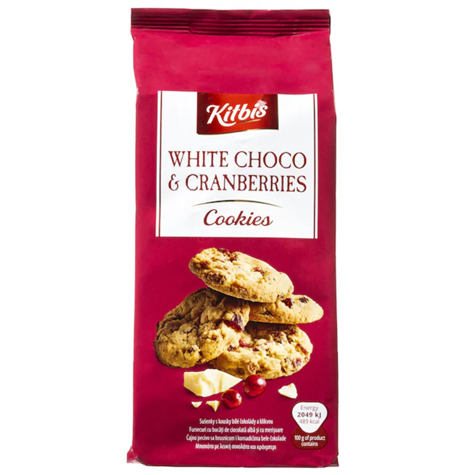 Kitbis | Cookies bela cokolada&brusn.Kitbis 200g | Maxi