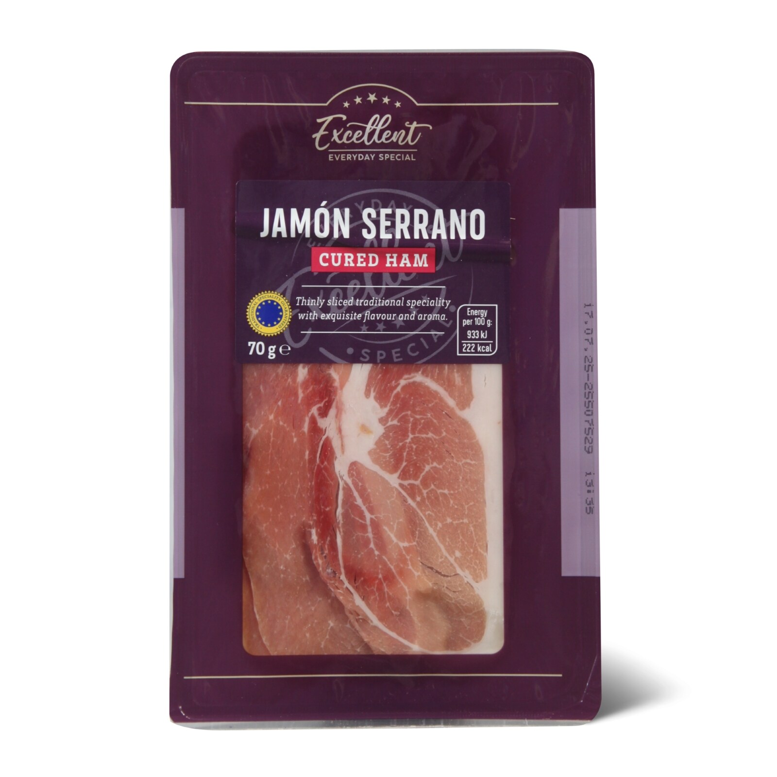 Excellent | Prsuta Serrano slajs Excellent 70g | Maxi