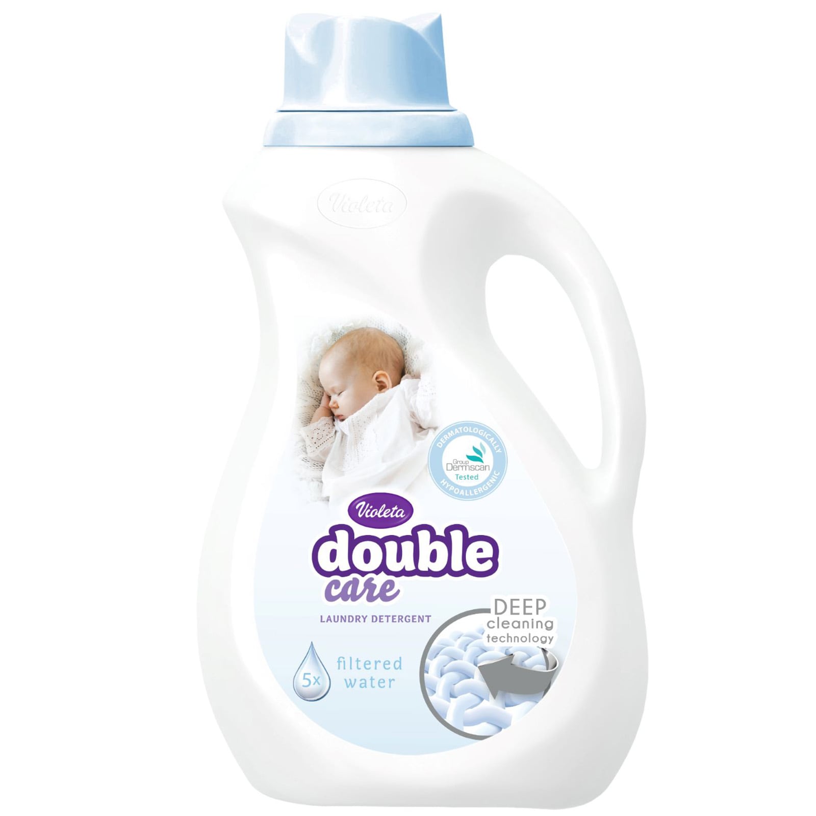 Violeta | Deterdzent Baby Violeta Double Care 1l | Maxi