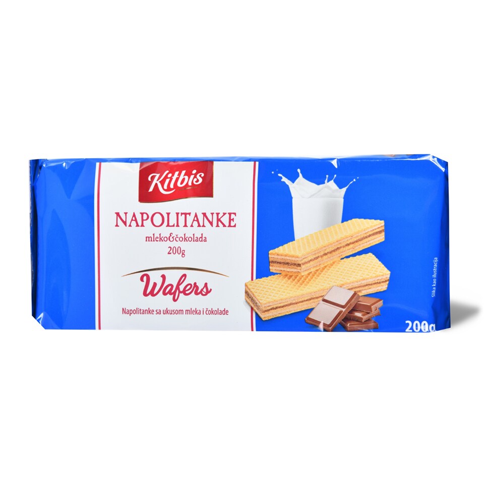 Kitbis | Napolitanke mleko&cokolada Kitbis 200g | Maxi