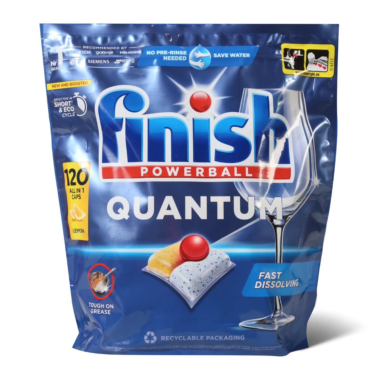 Finish | Finish quantum all in 1 120 tab limun | Maxi