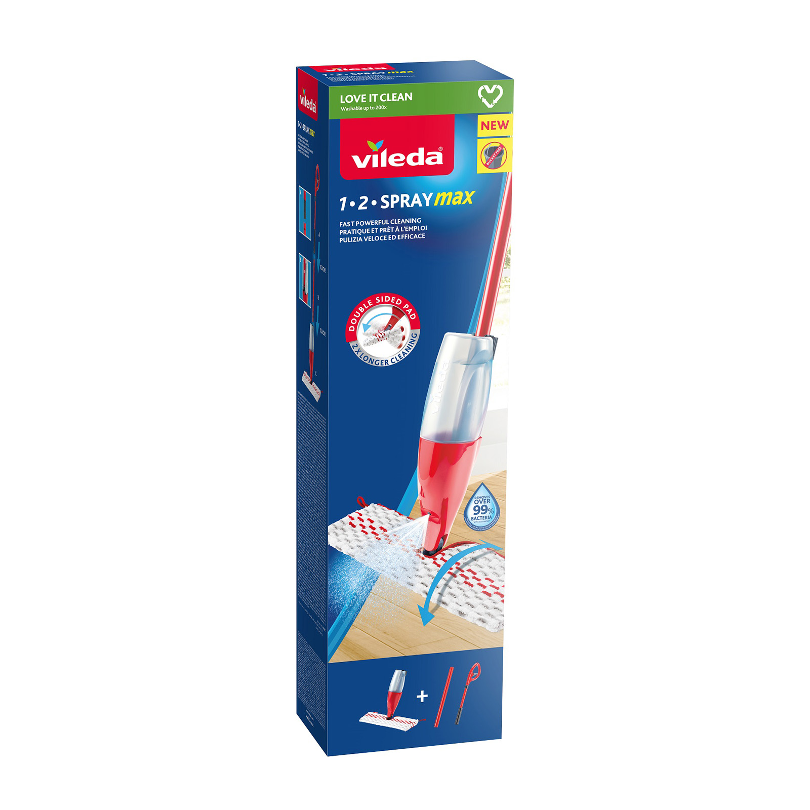 Vileda | Mop 1.2.Spray Max Box Vileda | Maxi