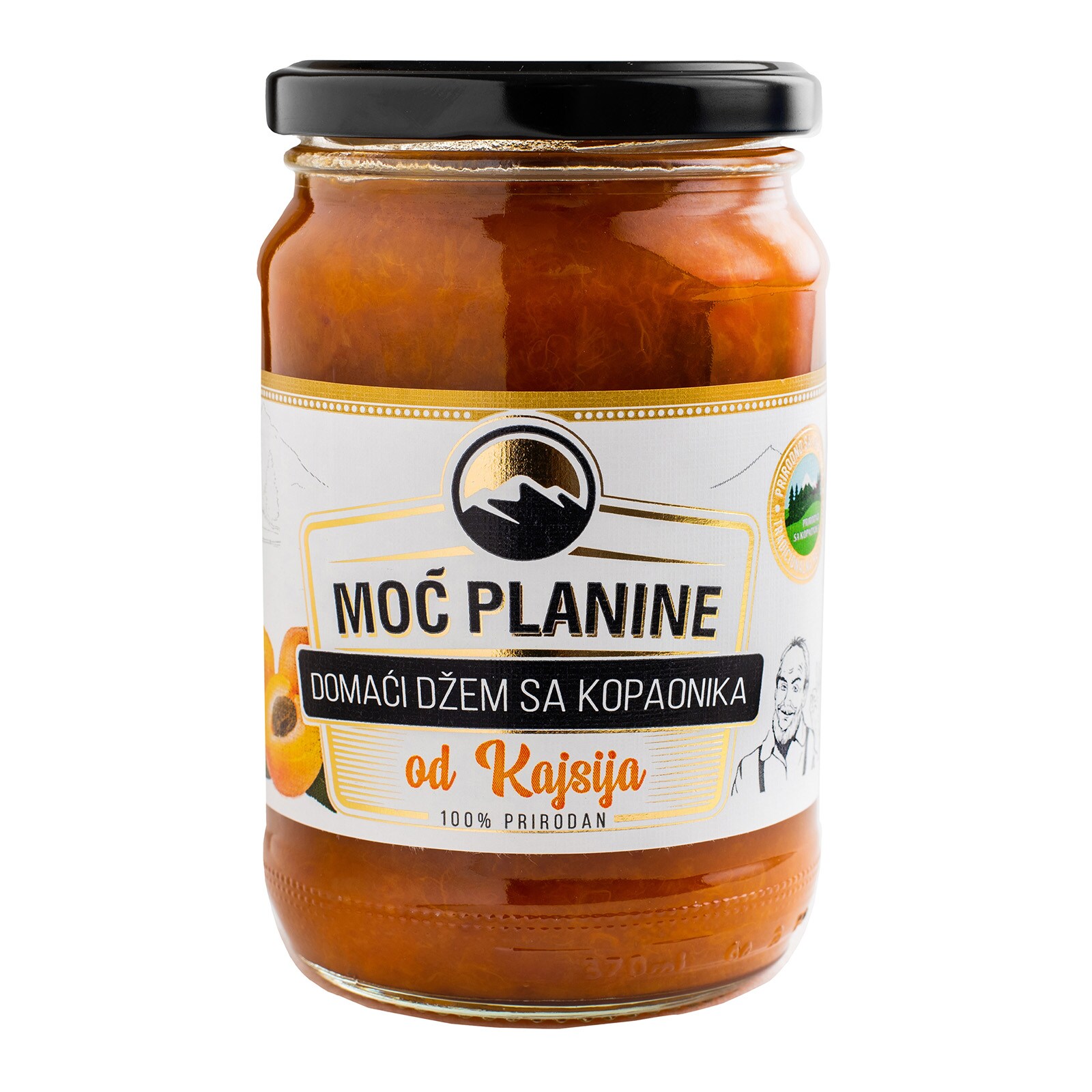 MOC PLANINE | Dzem domaci kajsija Moc planine 420g | Maxi