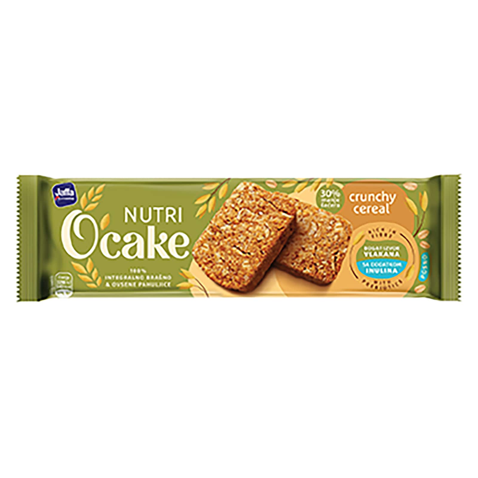 O`Cake | Keks integralni crunchy cereal 115g | Maxi
