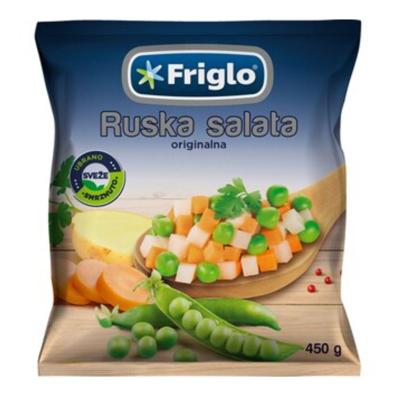 Friglo | Smrznuta ruska salata Friglo 400g | Maxi
