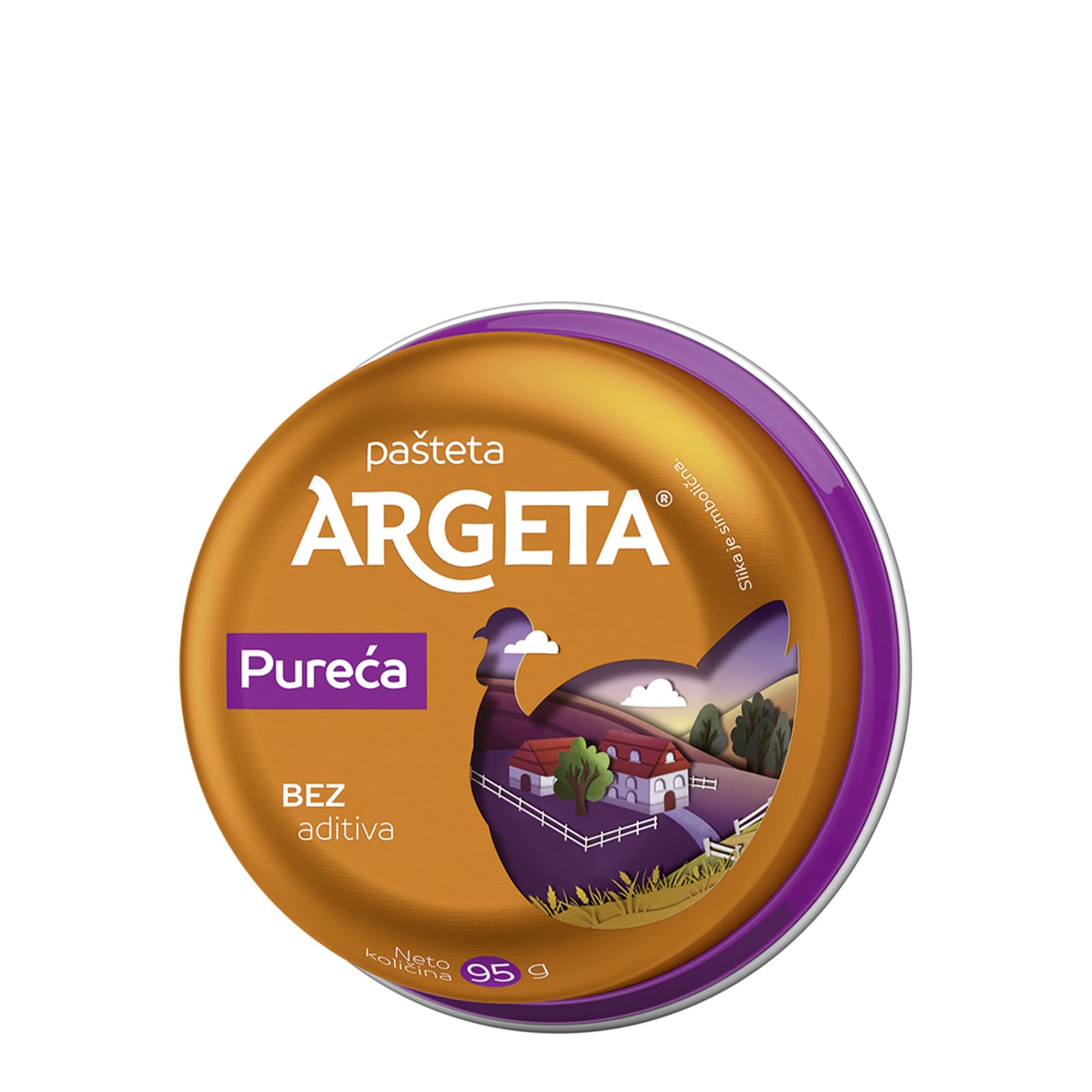 Argeta | Pasteta cureca Argeta 95g | Maxi