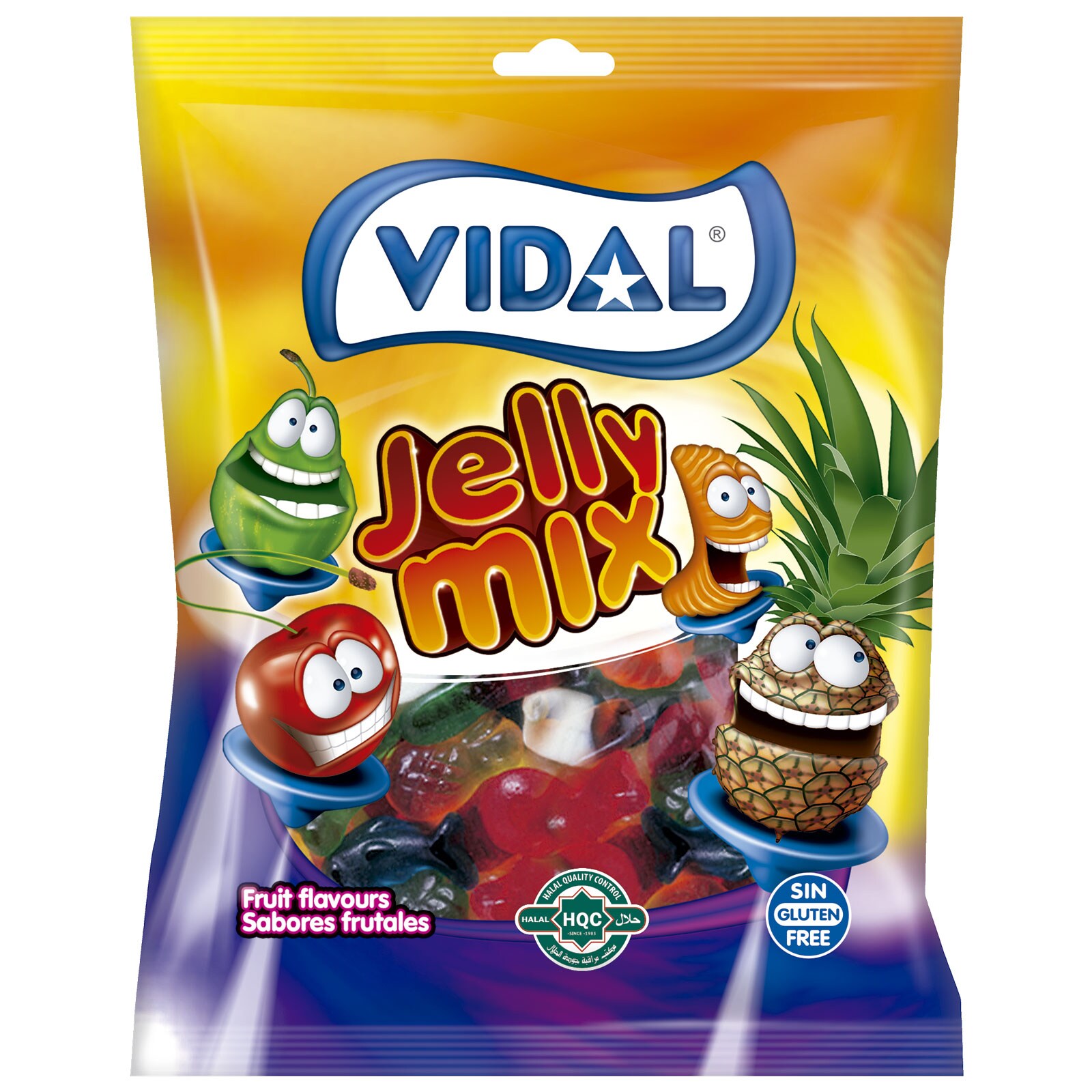 Vidal | Bombone gumene mix Vidal 100g | Maxi