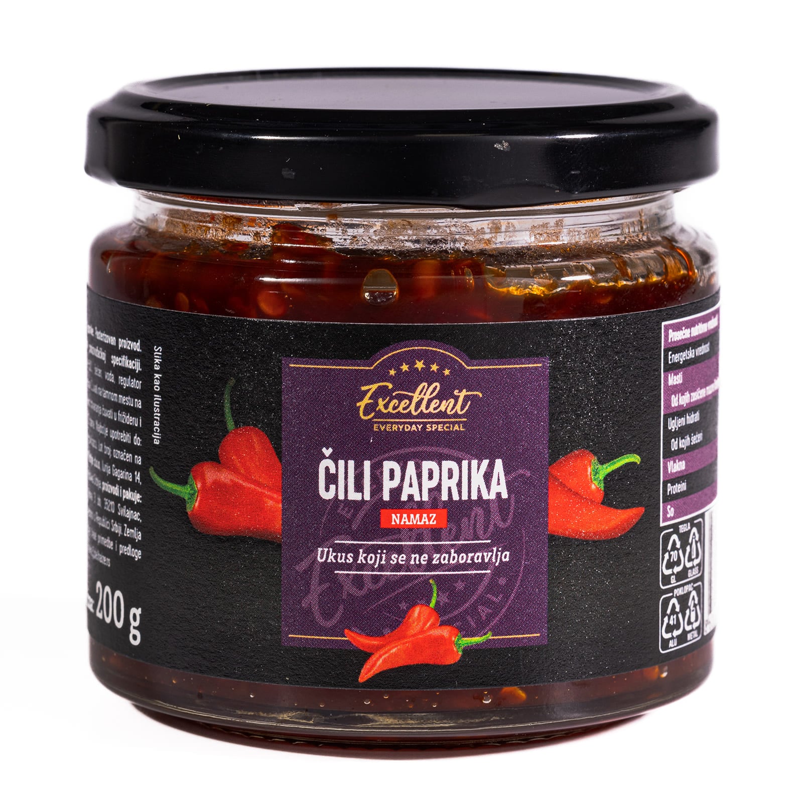 Excellent | Cili paprika Excellent 200g | Maxi