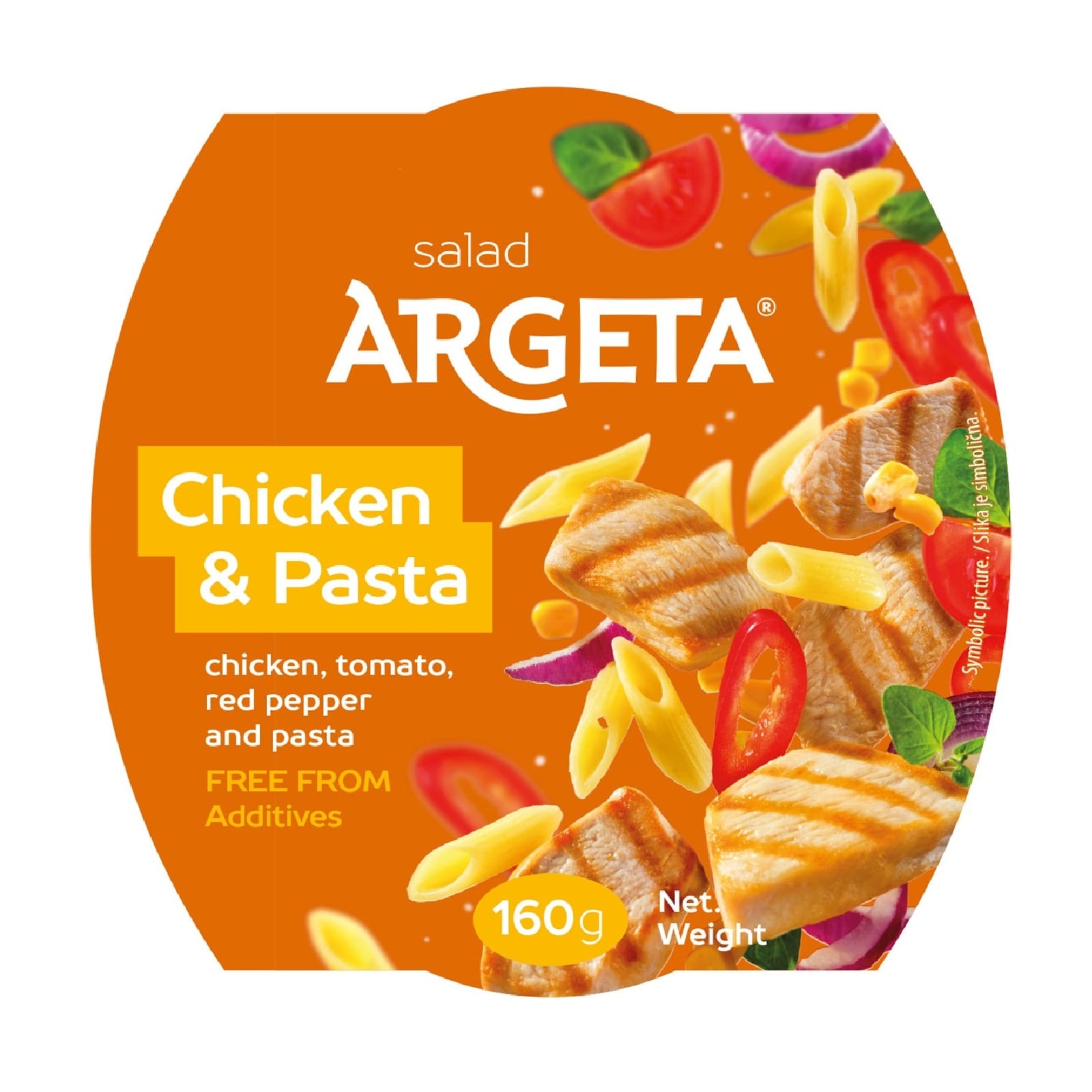 Argeta | Argeta salata chicken pasta 160g | Maxi