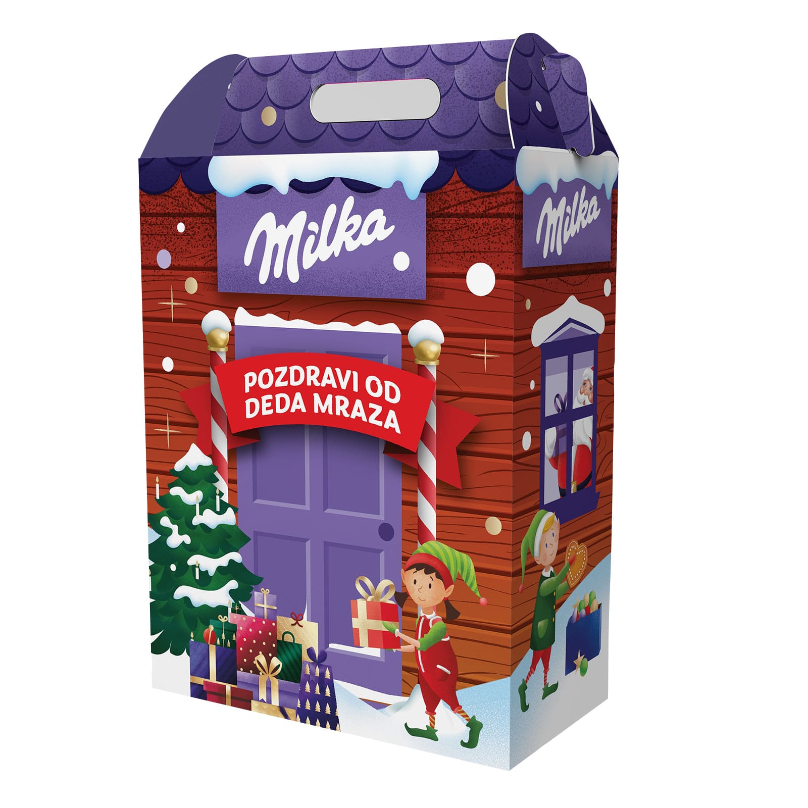 Milka | Paketic XMas kucica Milka 958,5g | Maxi
