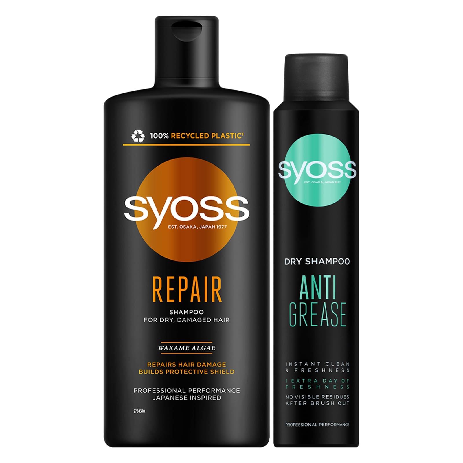Syoss | Sampon Syoss Keratin 440ml+DRY 200ml | Maxi
