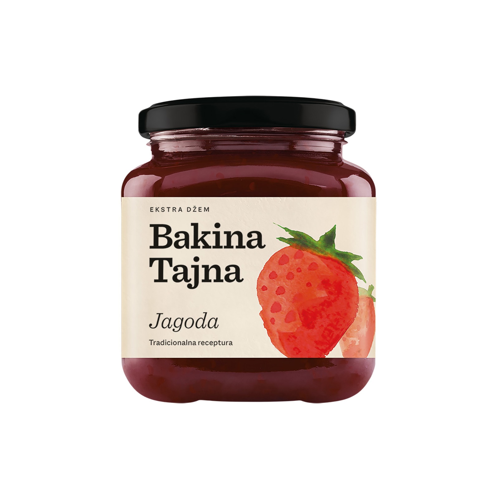 Bakina tajna | Ekstra dzem jagoda BT 375g | Maxi