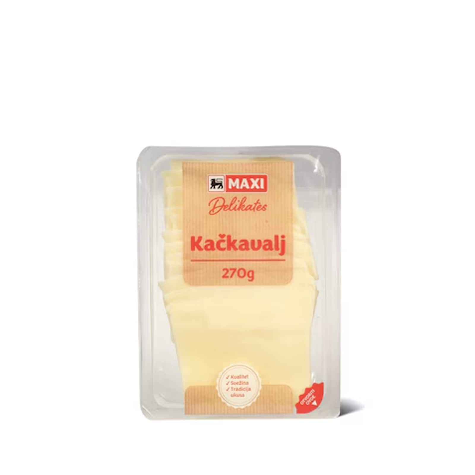 Maxi | Kackavalj Maxi slajs 270g | Maxi