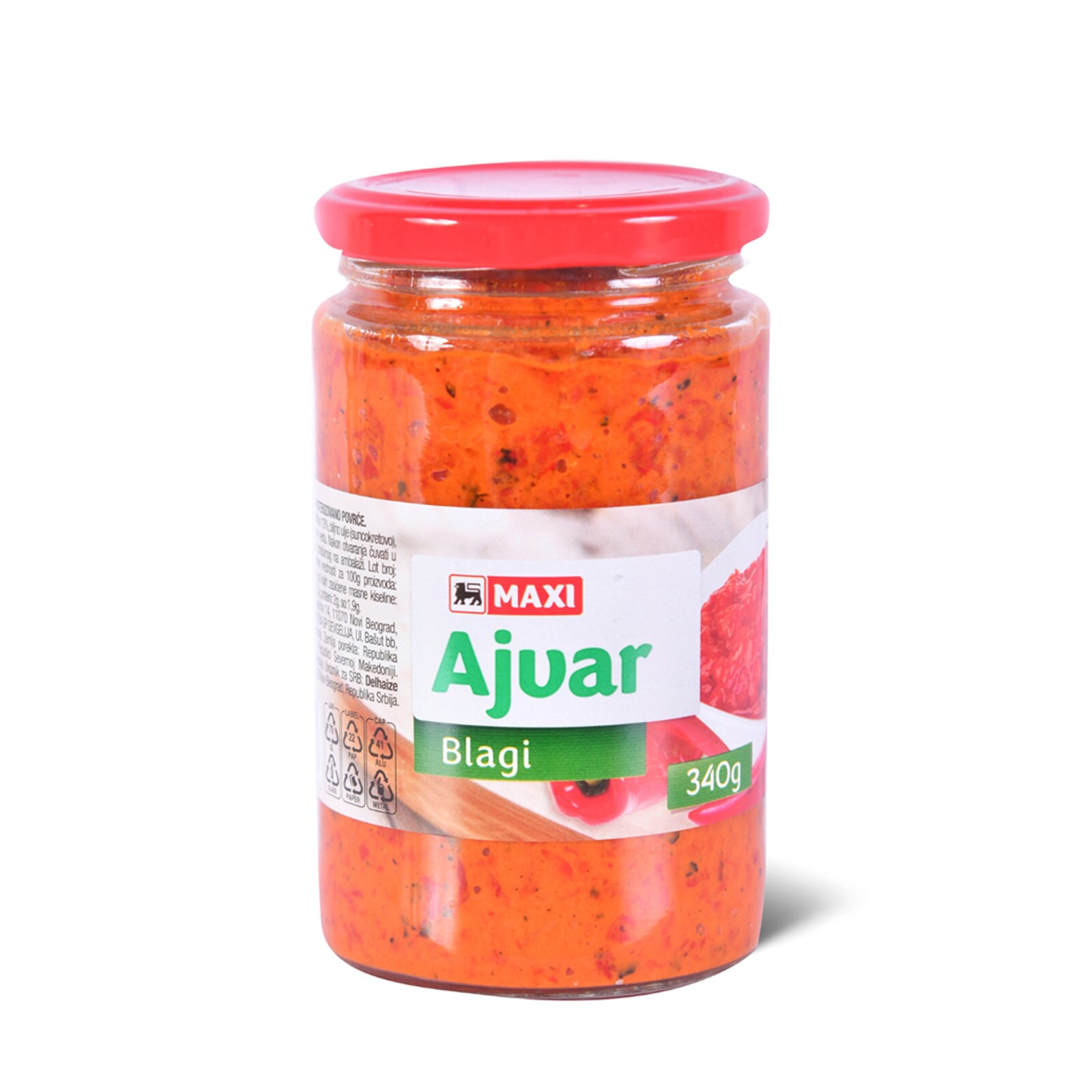 Maxi | Ajvar blagi Maxi 340g | Maxi