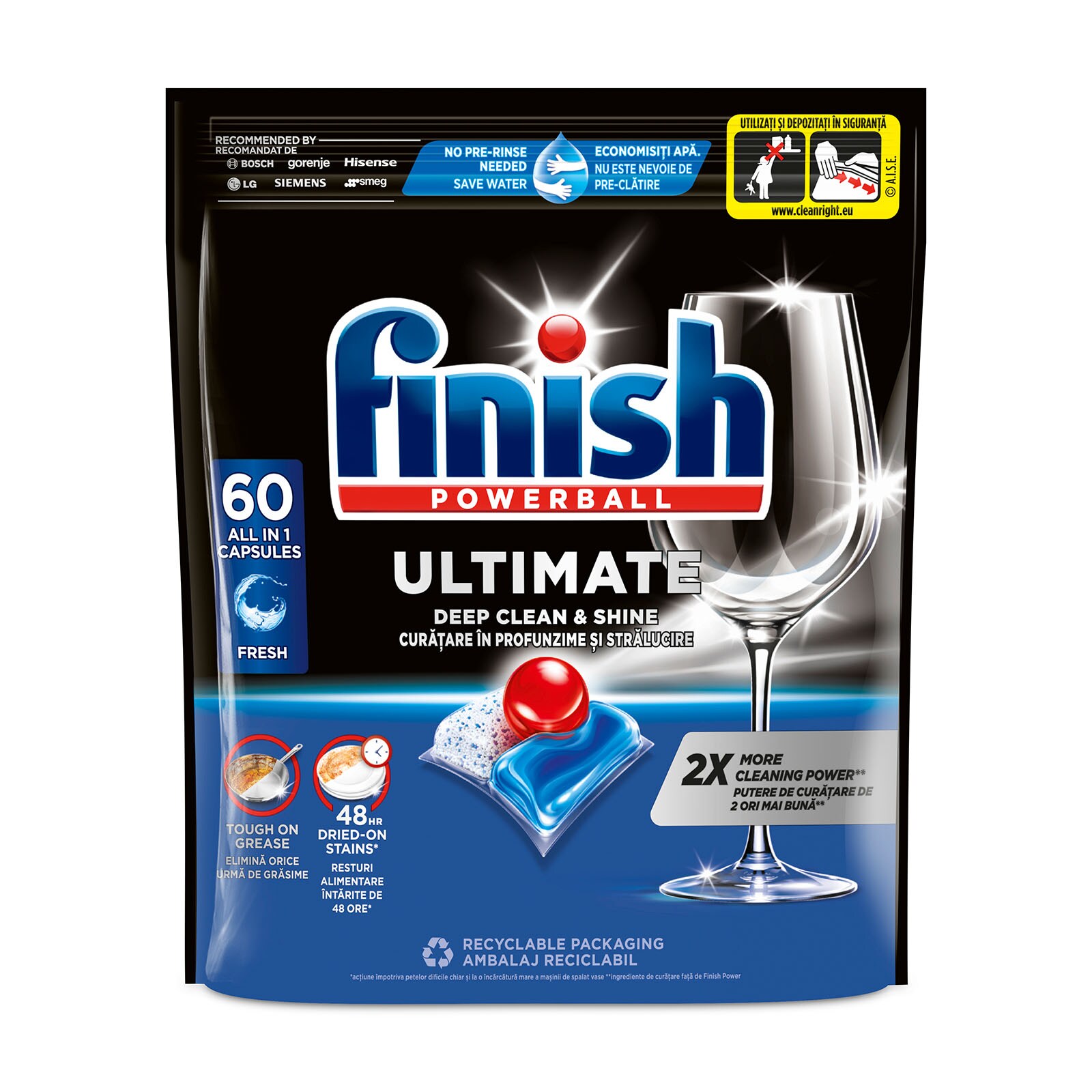 Finish | Tablete Finish Quantum Ultimate 60 | Maxi