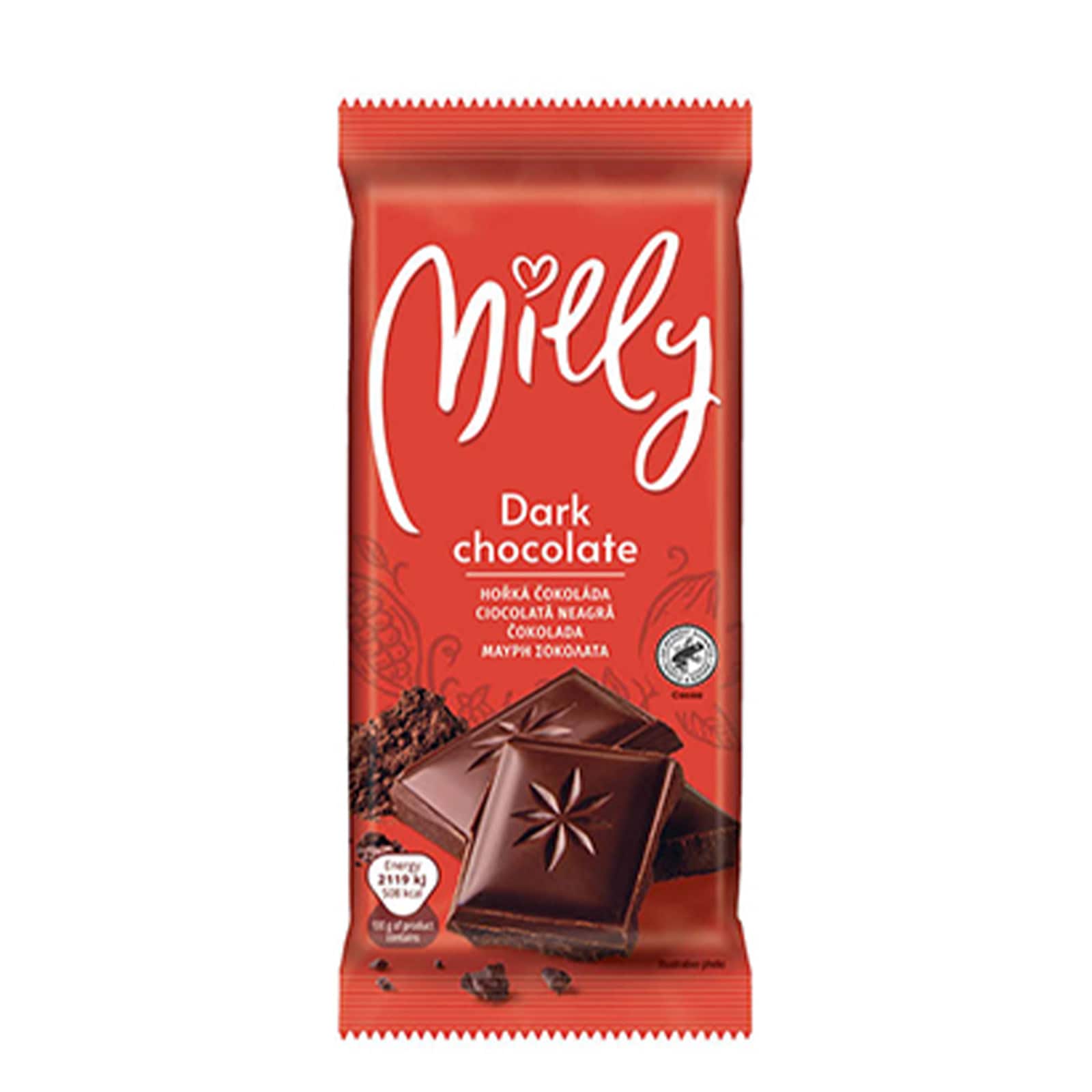 Milly | Crna cokolada Milly 100g | Maxi