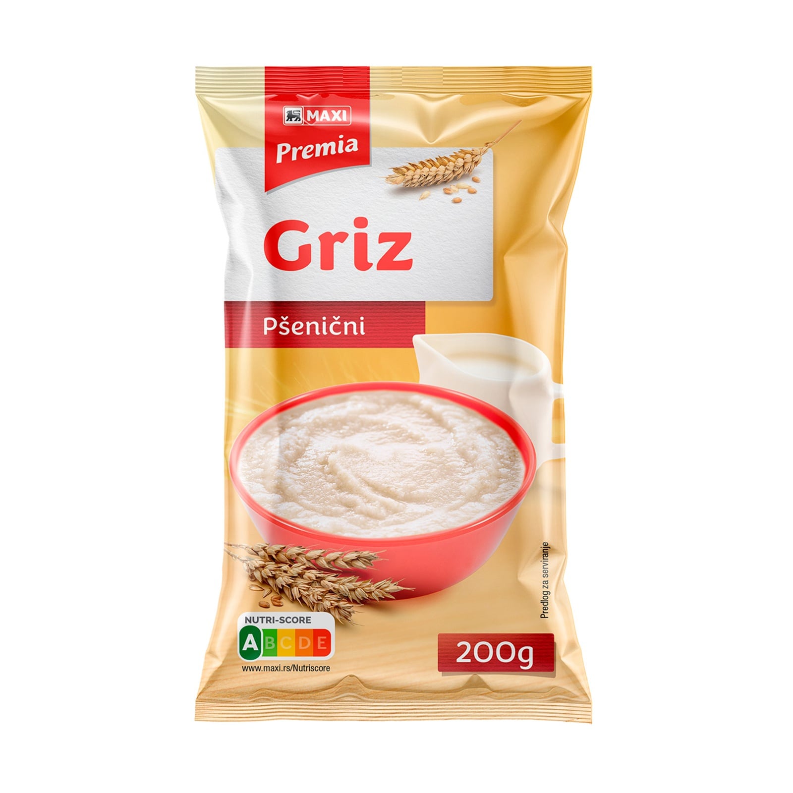 Maxi | Griz Psenicni Maxi 200g | Maxi