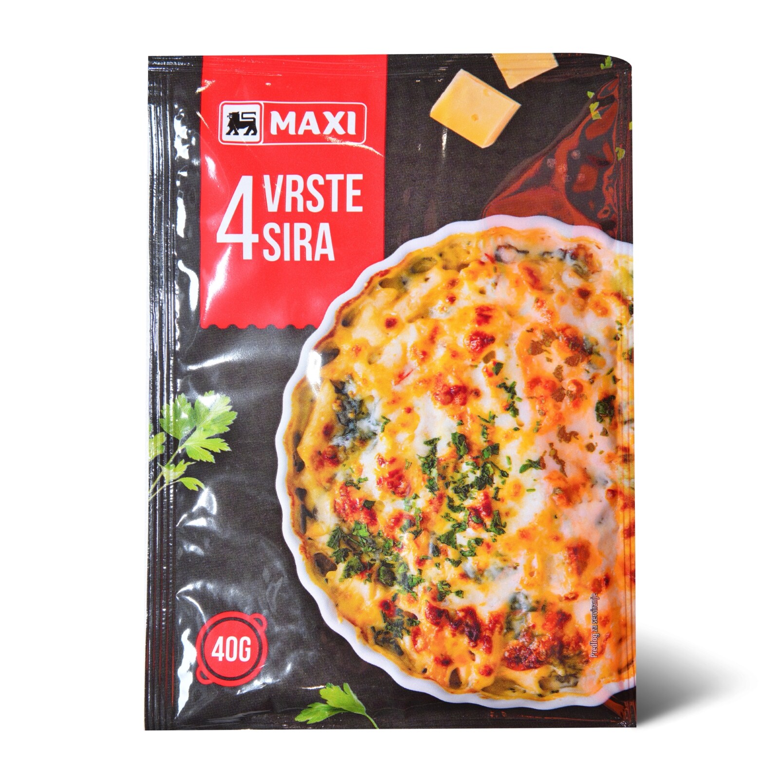 Maxi | Zacin za 4 vrste sira Maxi 40g | Maxi