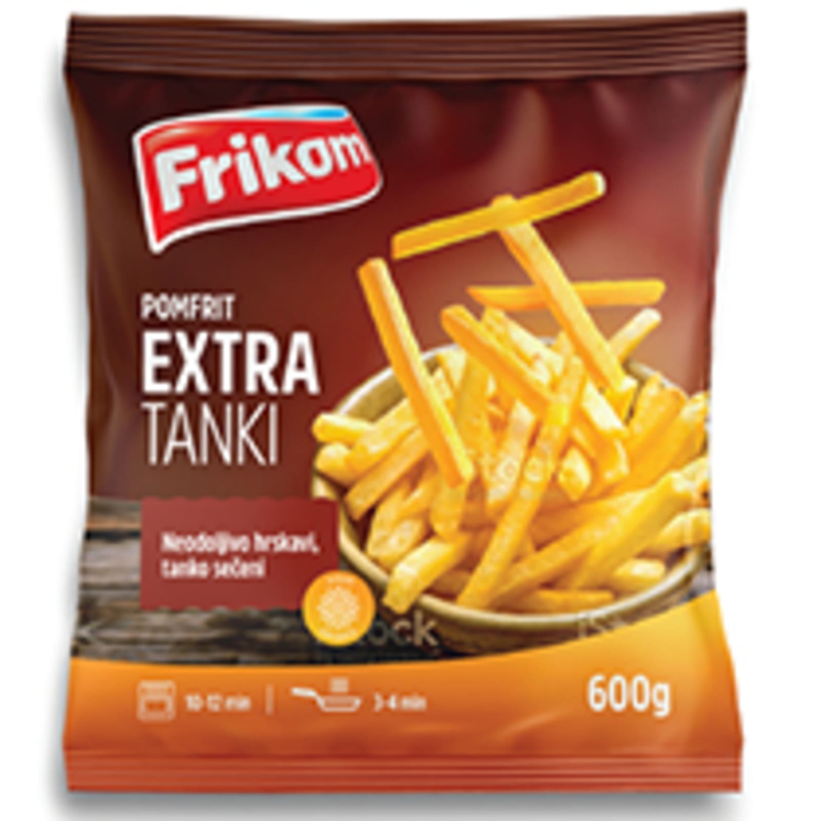 Frikom | Pomfrit extra tanki 600g | Maxi