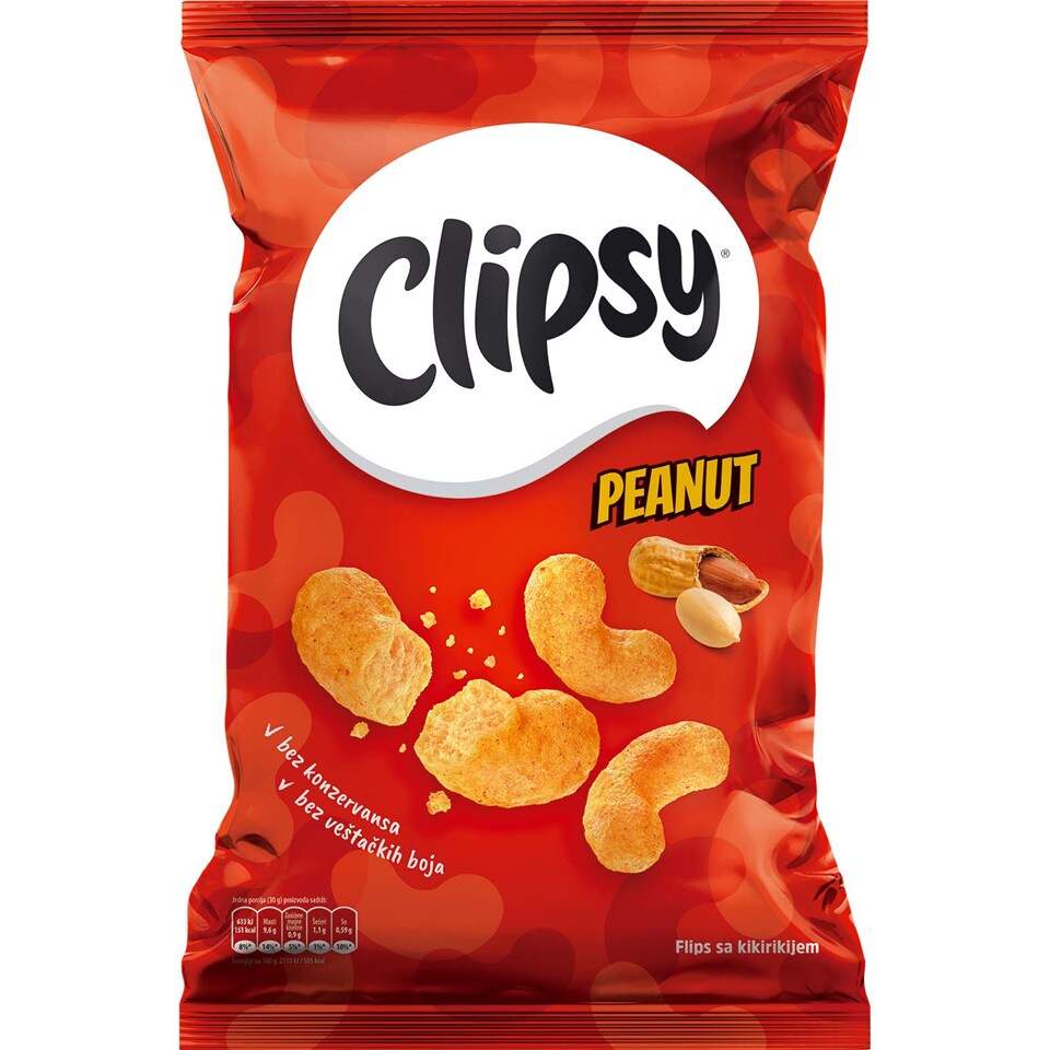 Clipsy | Flips Clipsy kikiriki 120g | Maxi