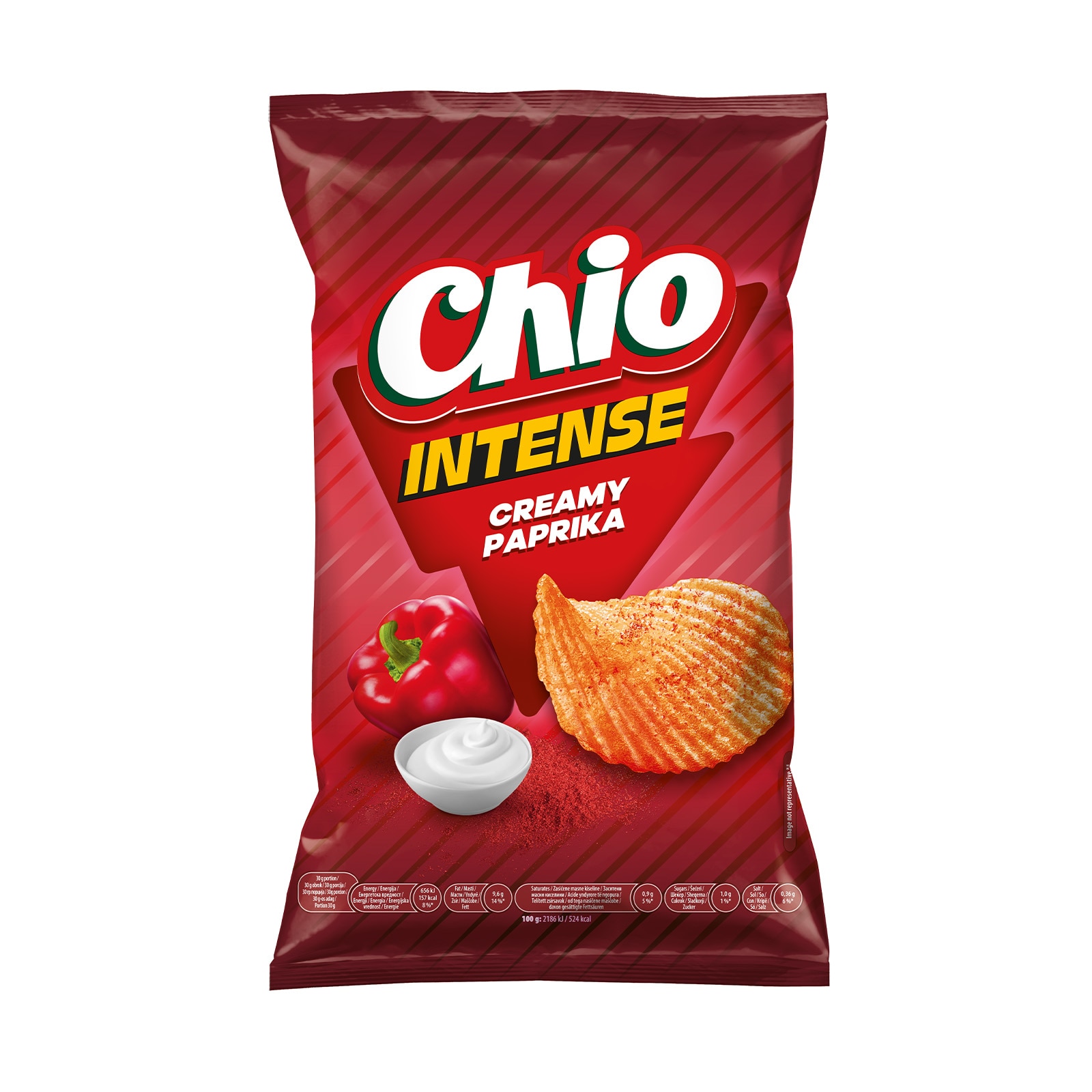 ATLANTIC BRANDS DOO | Cips Chio intense creamy paprika 120g | Maxi