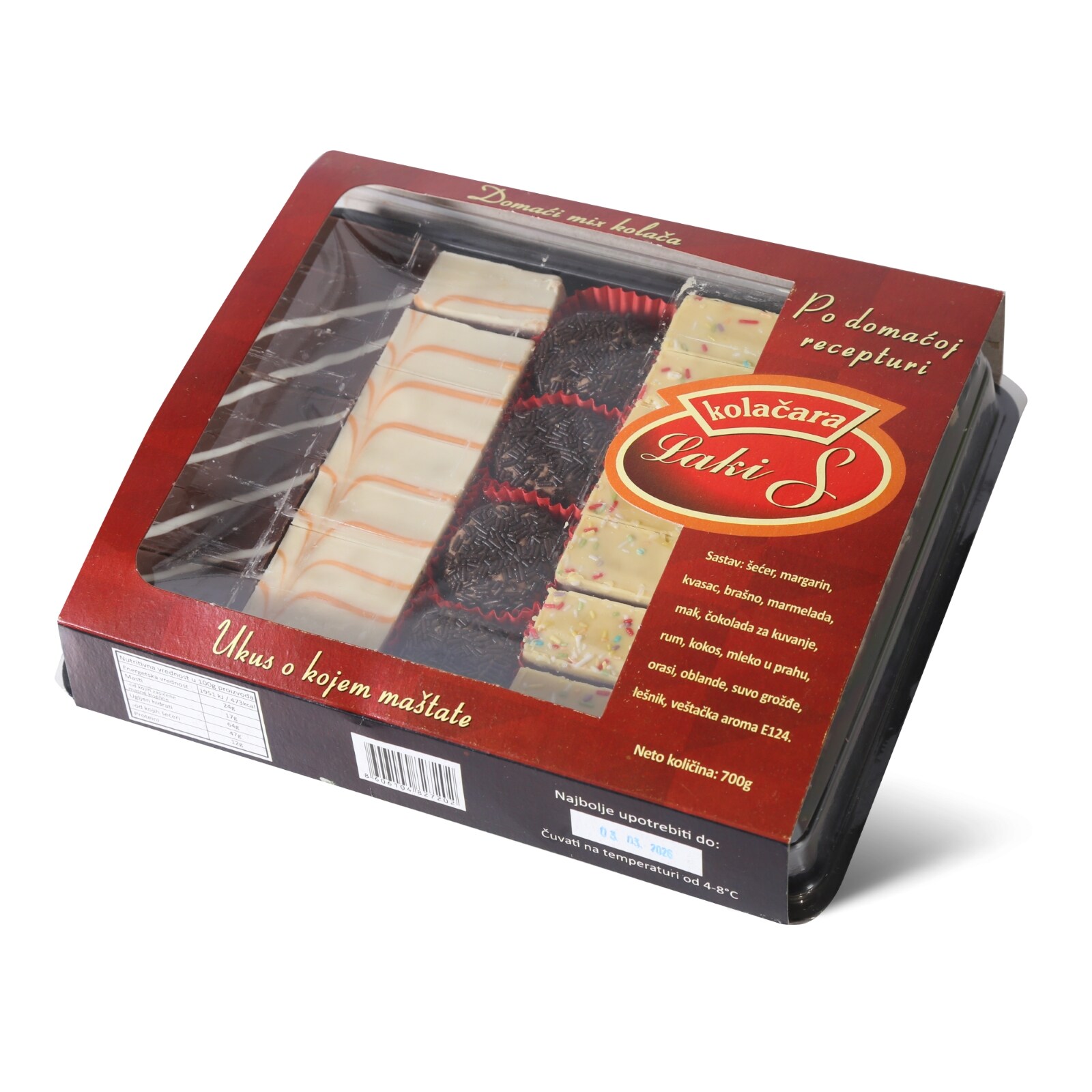 Laki S | Kolaci domaci mix 700g | Maxi