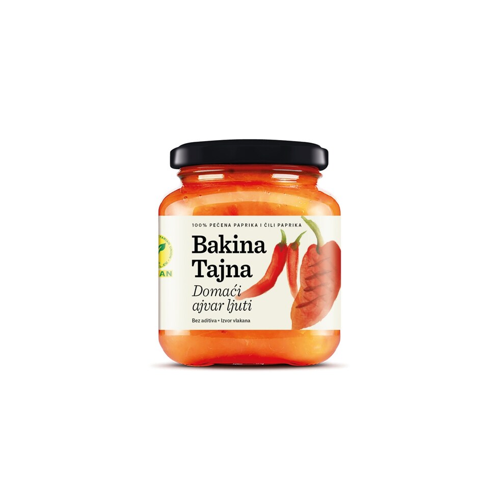 Bakina tajna | Ajvar ljuti Bakina Tajna 300g | Maxi