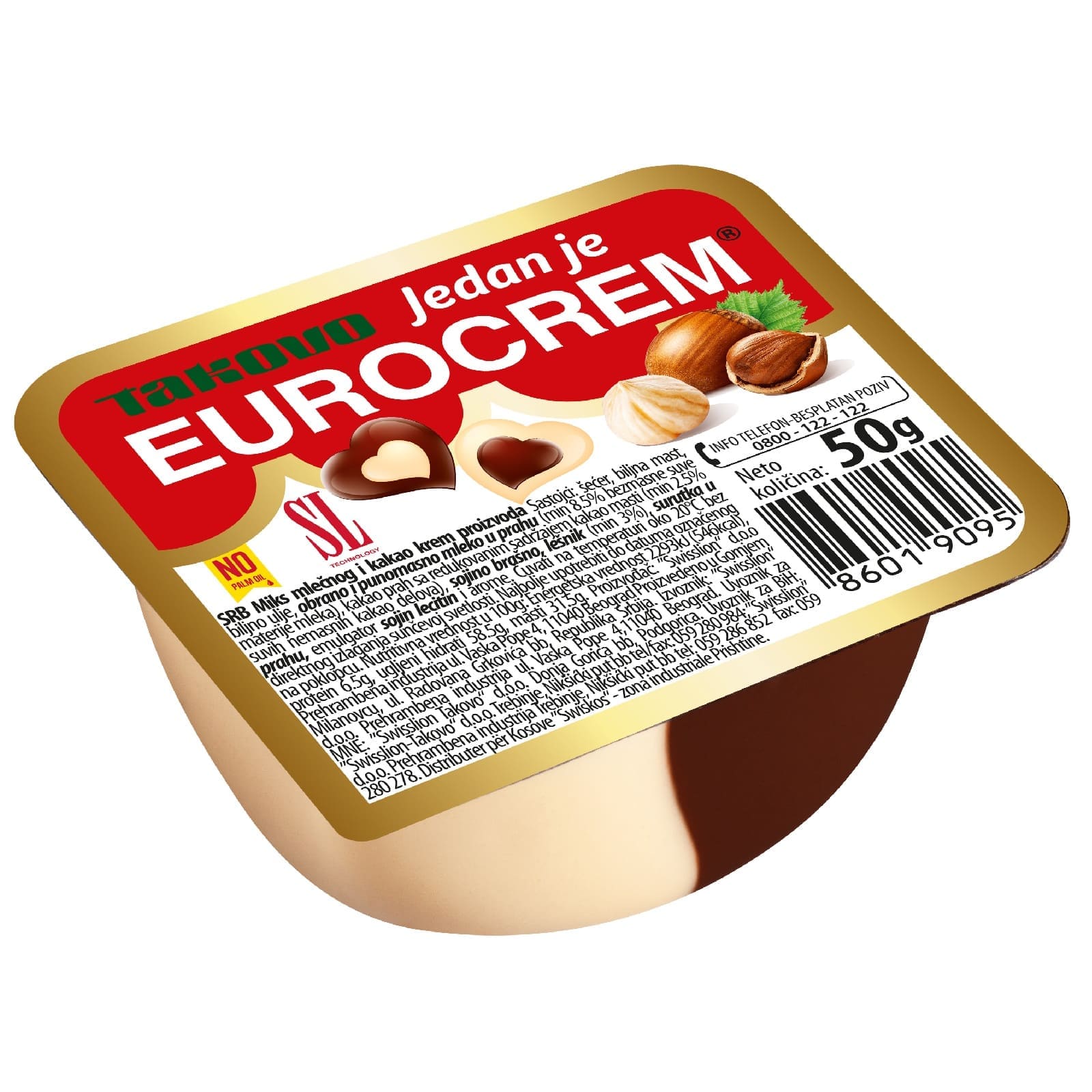 Eurocrem | Krem Eurocrem folija 50g | Maxi