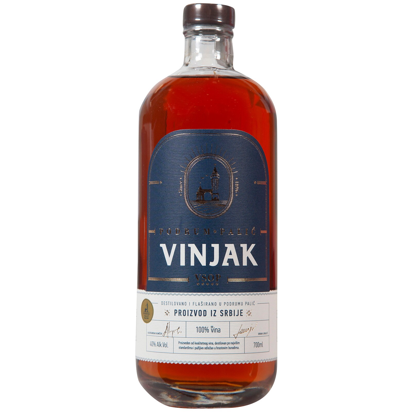 Podrum Palic | Vinjak Podrum Palic 40% 0,7l | Maxi