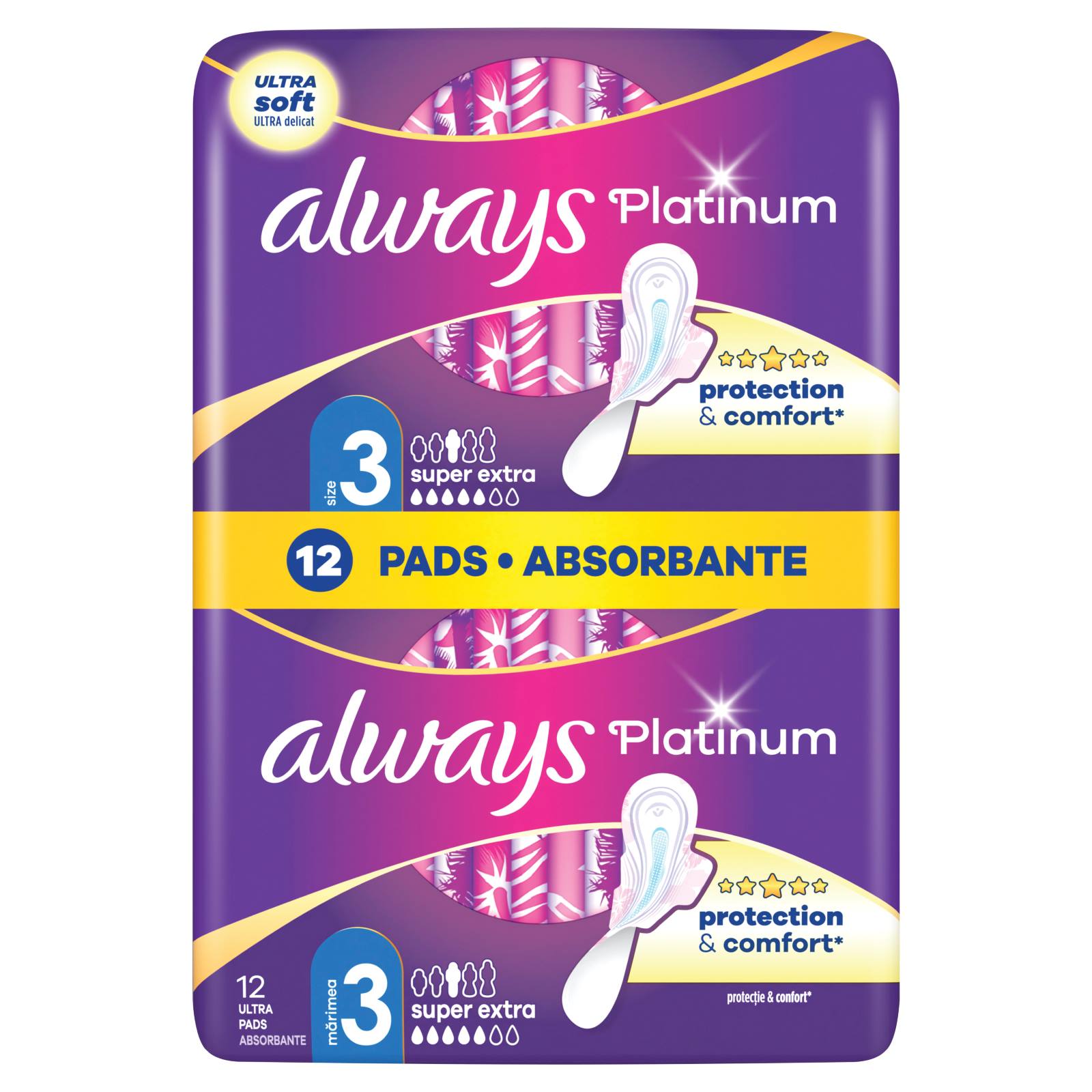 Always pads | Ulosci Always Platinium Night Duo 12/1 | Maxi