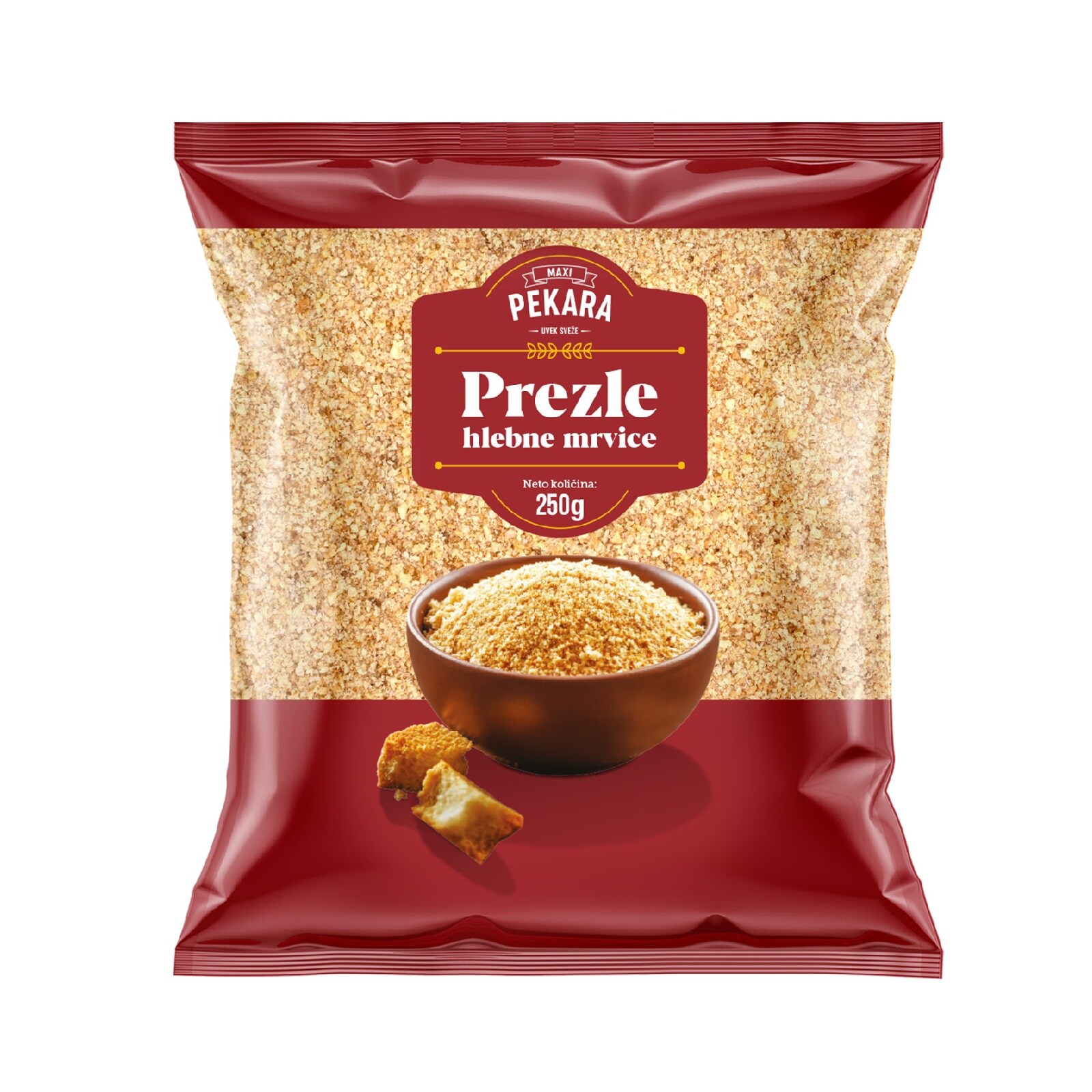 Maxi pekara pakovani proizovd | Prezle Maxi 250g | Maxi