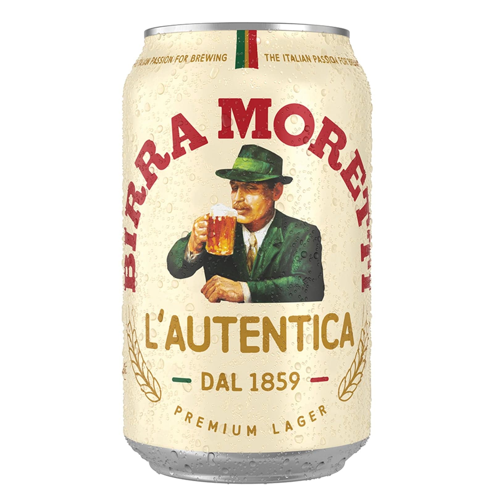 Birra Moretti | Pivo svetlo Birra Moretti 0.33l lim | Maxi