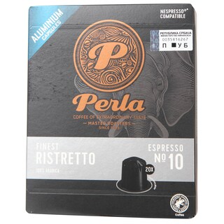 Perla | Kafa NCC Ristreto Perla 20pcs 100g | Maxi