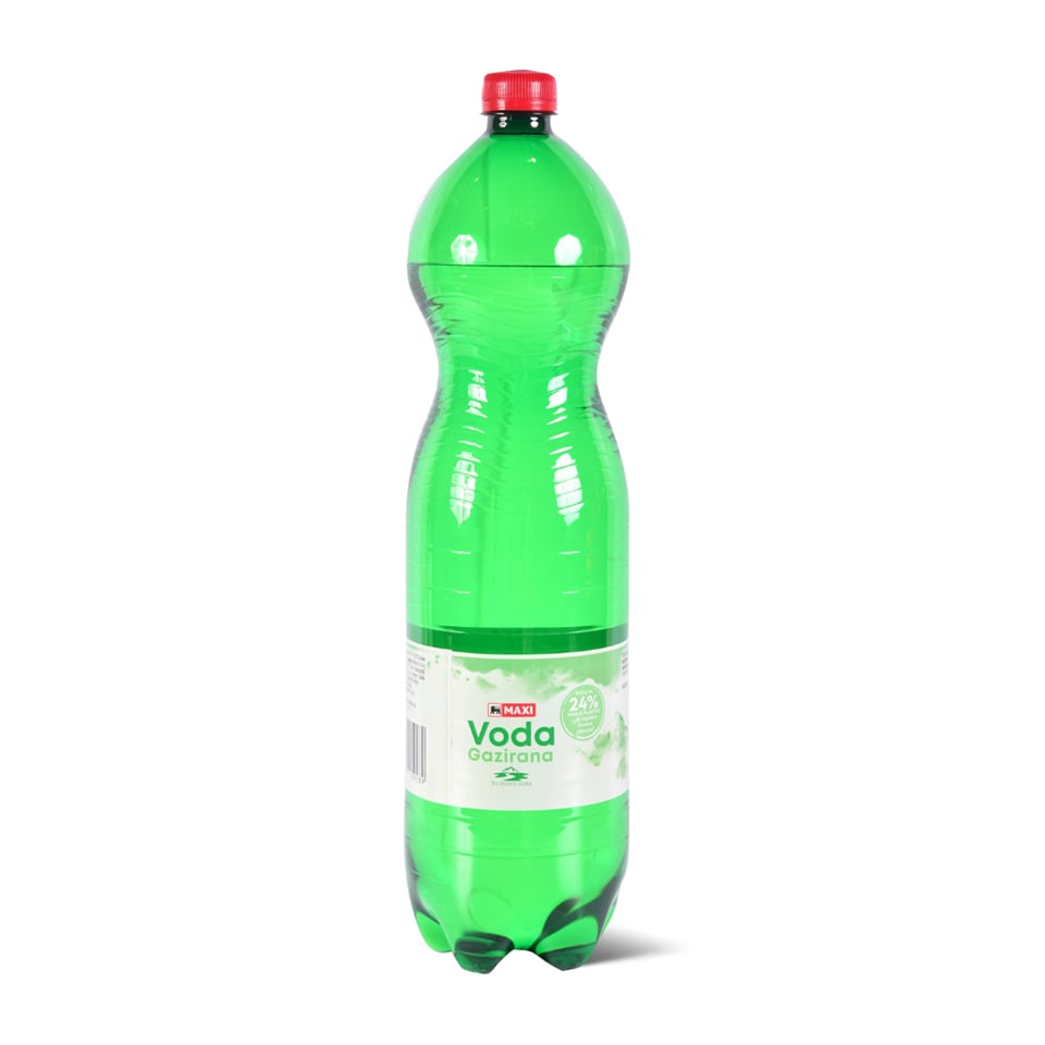 Maxi | Voda gazirana Maxi 1,5l PET | Maxi