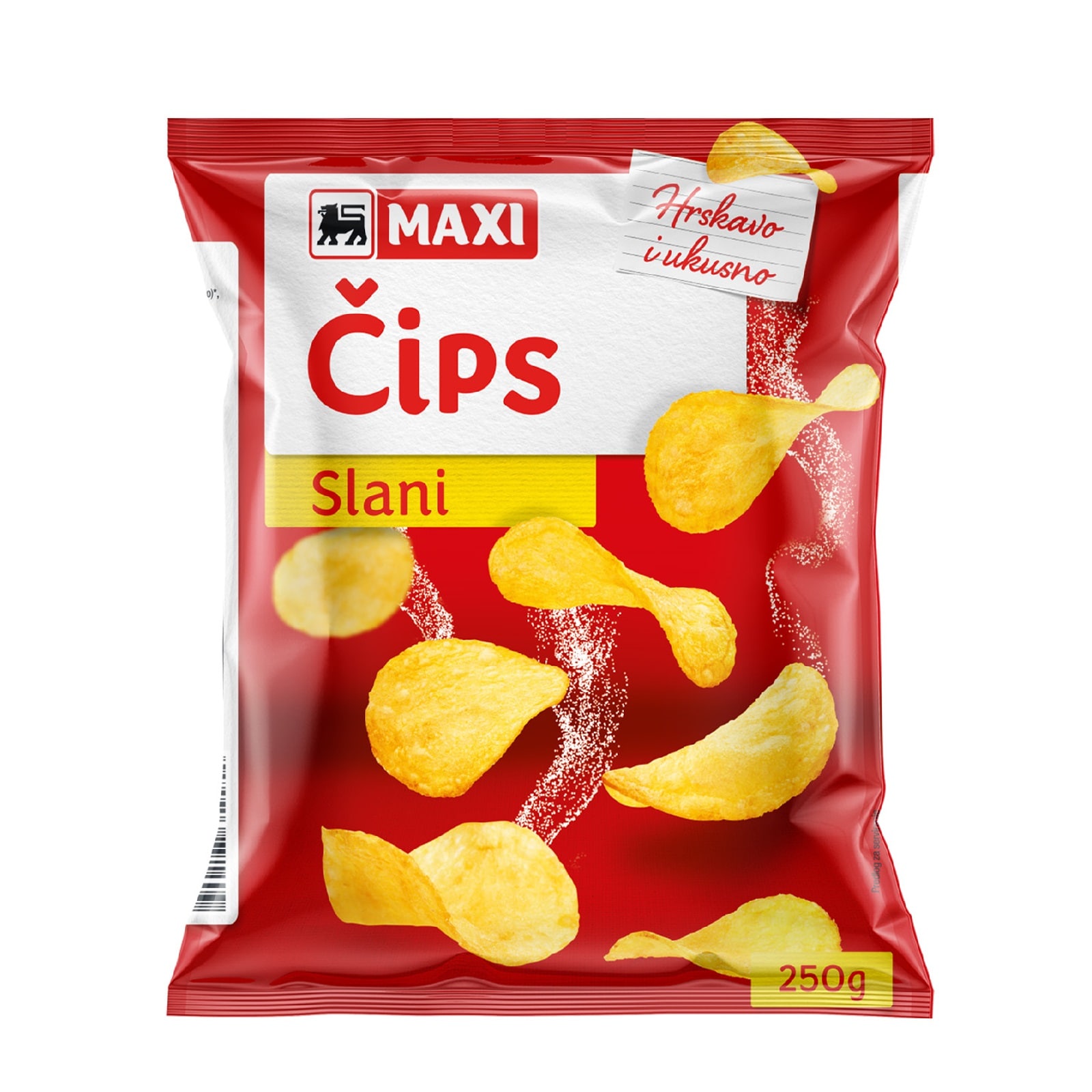 Maxi | Cips slani Maxi 250g | Maxi