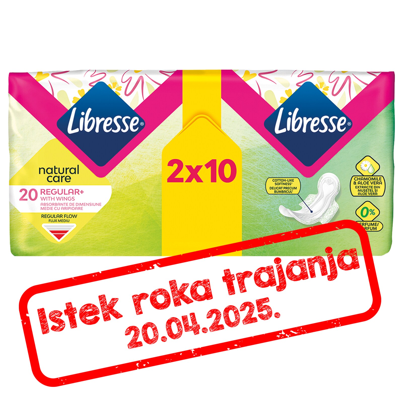Libresse | Ulosci Libresse Natur.ult.Norm.clip 20/1 | Maxi