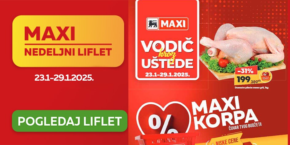 Maxi nedeljna akcija