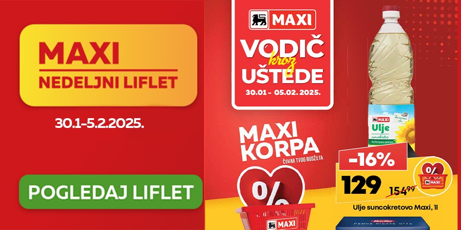 Maxi nedeljna akcija